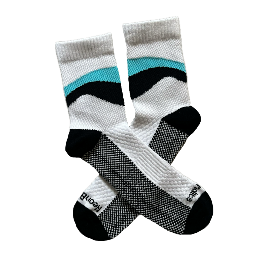 Knit In Performance Athletic Socks - Neon Bandits – Neon Bandits